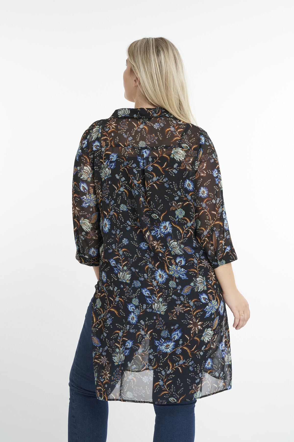 Damen Durchsichtige Bluse | MS Mode