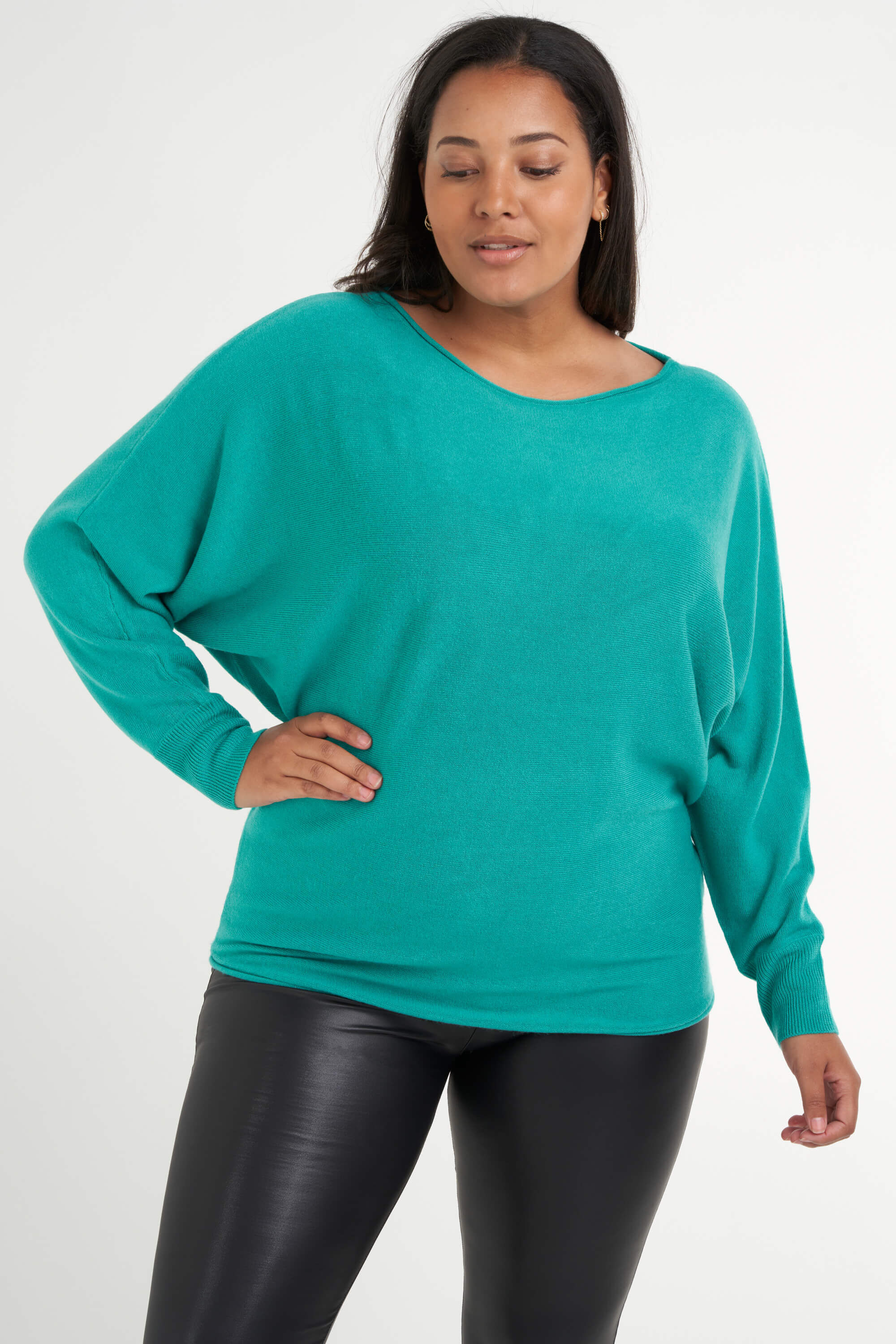 Damen Pullover mit Fledermausärmeln | MS Mode